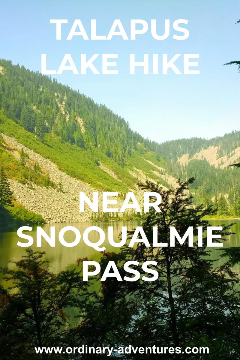 Talapus Lake Hike near Snoqualmie Pass – Top Left Adventures